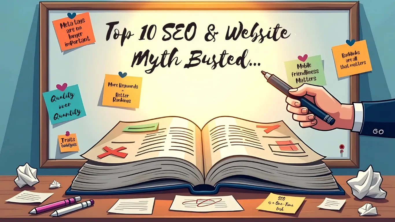 Top 10 SEO & Website Myths Busted: What Actually Works
